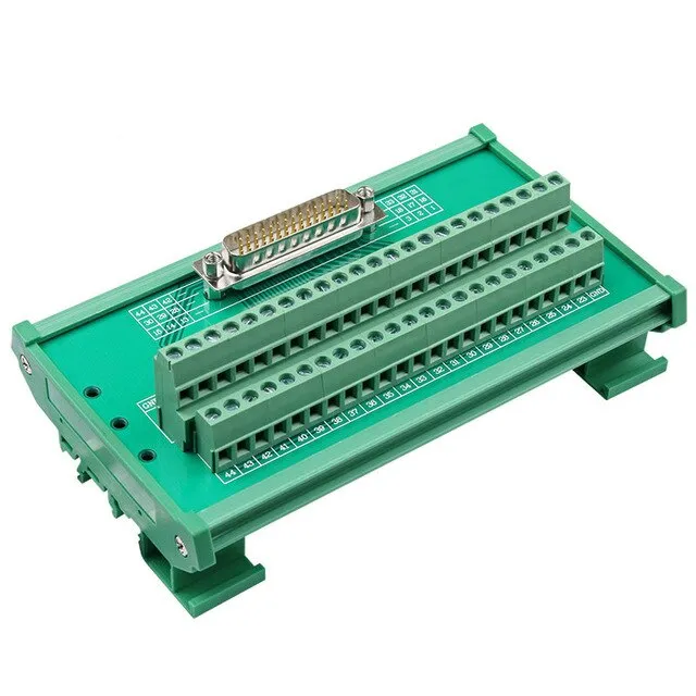 DB44 Connector D-SUB 44 Pins DR44 หญิง/ชาย 44PIN พอร์ต DIN Rail ...