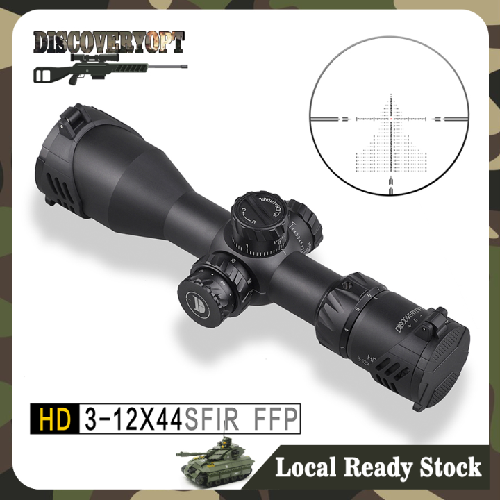★COD+11mm mount★100% Original Discovery HD 3-12X44 SFIR FFP compact ...