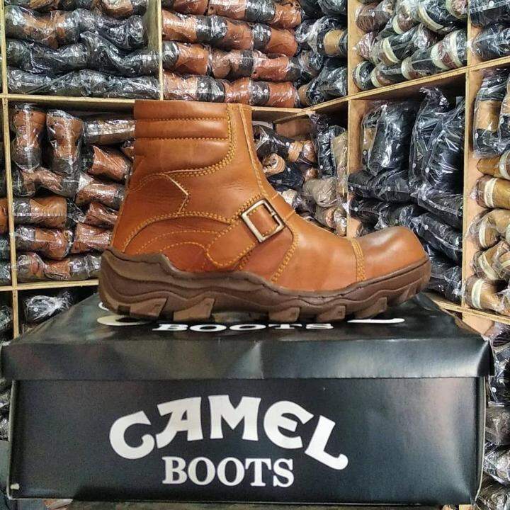 Sepatu Biker, Sepatu Motoris, Sepatu Boots Safety Uung Besi CML, Sepatu ...