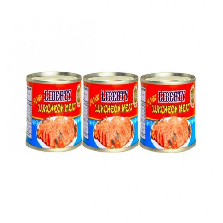 Liberty Pork Luncheon Meat 3s 165g | Lazada PH