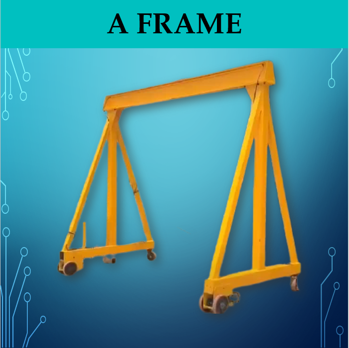 Equipment Pro 3T heavy duty A Frame portable gantry crane over head ...