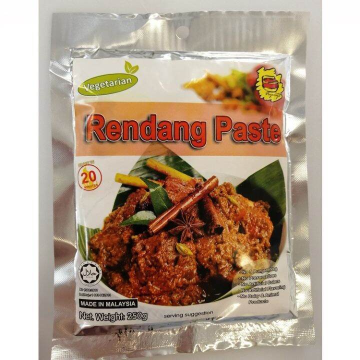 [HALAL-VEGETARIAN] Little Nyonya - Rendang Paste 250g 素干咖喱即煮酱料 Pes ...