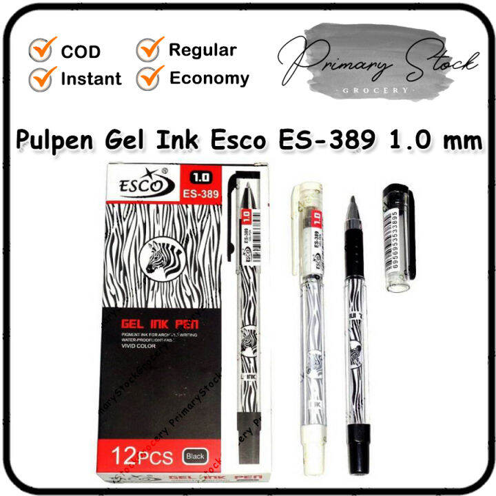 Pulpen Gel 1.0 mm Boldliner Balliner Pen Gel Ballpoint Bulpen TANDA ...