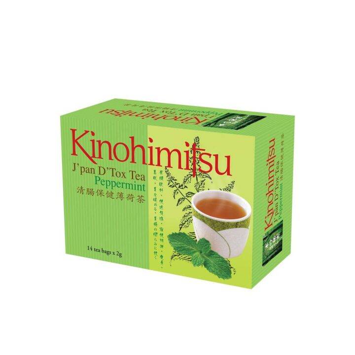 Kinohimitsu J'pan D'tox Tea Peppermint 60'S | Lazada