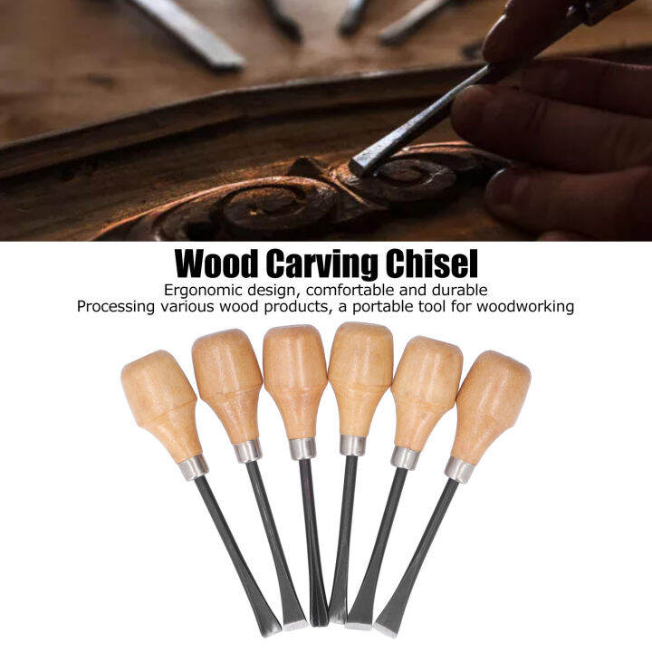 Wood Carving Chisel Set Portable Wood Carving Chisel Tools Quenched ...