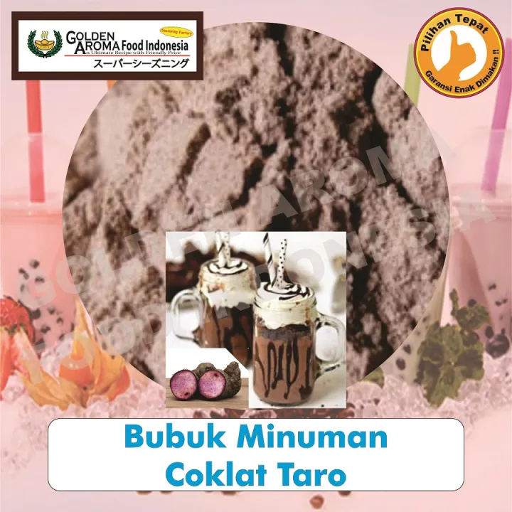 Bubuk Minuman Coklat Taro 1 Kg Jual Bubuk Taro Chocolate Drinking ...