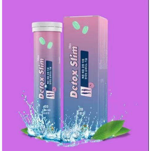 Detox Slim weight loss Slimming Effervescent Tablets (1 box = 20 Tablets) with vitamin c | Lazada PH