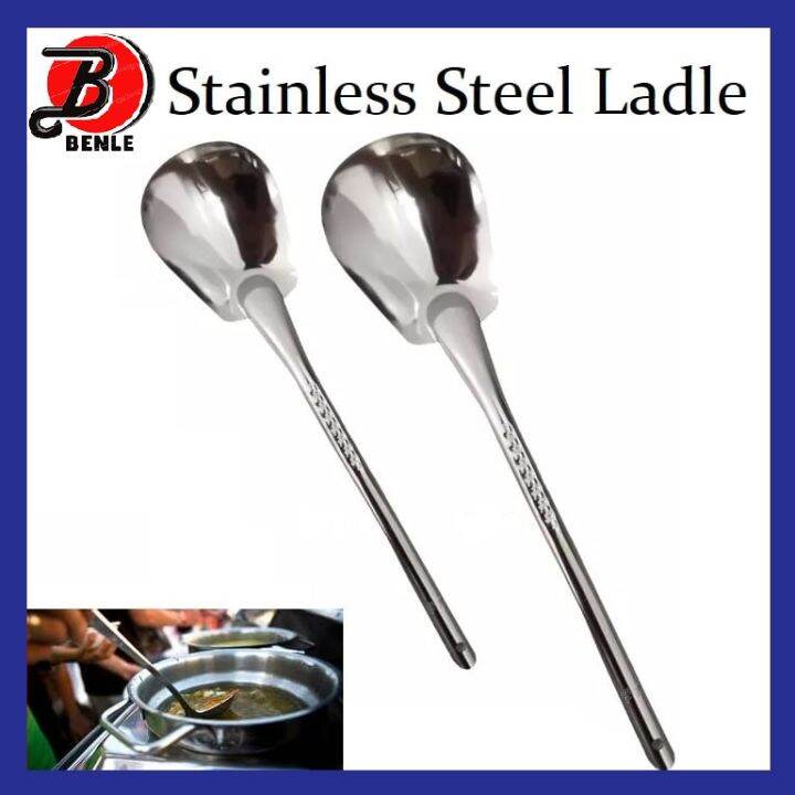 Ladle /luwag/stainless steel ladle/rice ladle | Lazada PH