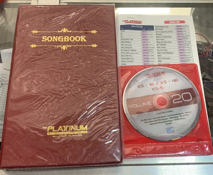 Updated CD and Songbook - Platinum KS5 Junior Lite & KS10 Junior 2 (maliit) VOL20 | Lazada PH