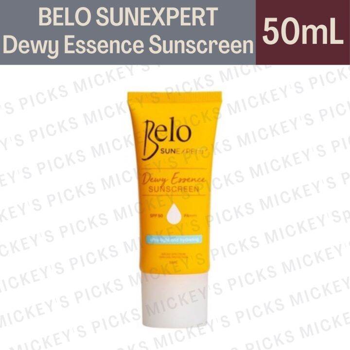 Belo SunExpert Dewy Essence Sunscreen SPF 50 PA 50mL | Lazada PH