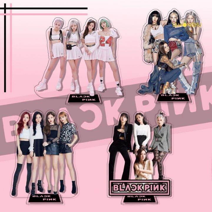 【🔥2023】 LS.Q BLACK PINK Standee Print Idols Photo Picture Standing Sign ...