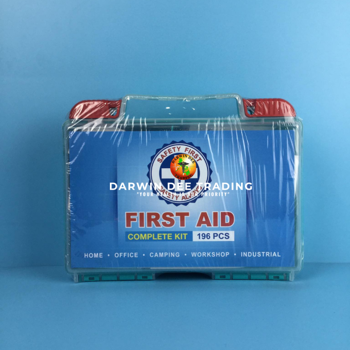 FIRST AID KIT 196pcs IN 1 SET | Lazada PH