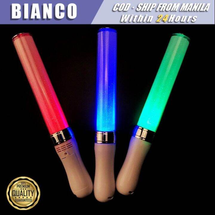 15 Colors LED Light Stick Glow Stick For Concert Glowing Props Night ...