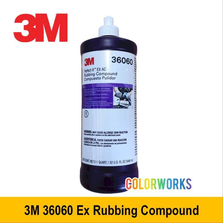 3M™ 36060 Perfect-It™ Ex Rubbing Compound @ 946ML ( Step 1 ) | Lazada