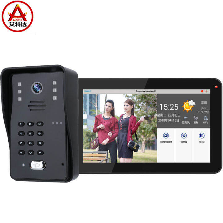 Wireless household villa intelligent face recognition wifi doorbell ... Wireless household villa intelligent face recognition wifi doorbell ...