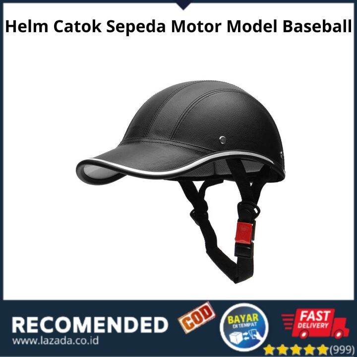 Helm Catok Sepeda Motor Model Baseball / Helem Skuter Listrik Murah ...