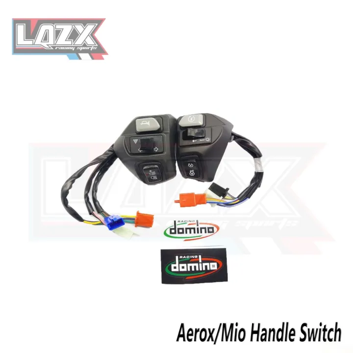 Domino Aerox Mio i m3 Handle Switch set black | Lazada PH
