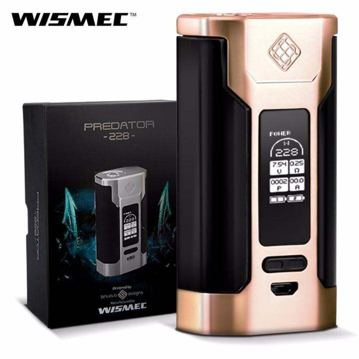 Wismec Predator 228W Variable Temperature Control Box Mod | Lazada PH