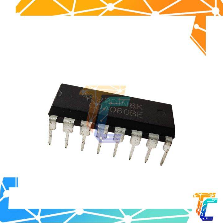 original CD4060BE DIP16 CD4060 DIP 4060BE DIP-16 new IC DIVIDER IC 14 bit Binary Counter Divider ...