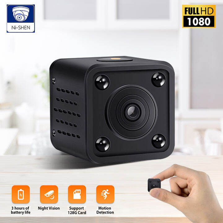 F9 WiFi Mini Camera 1080p HD Night Version Motion Detection Smart Micro ...