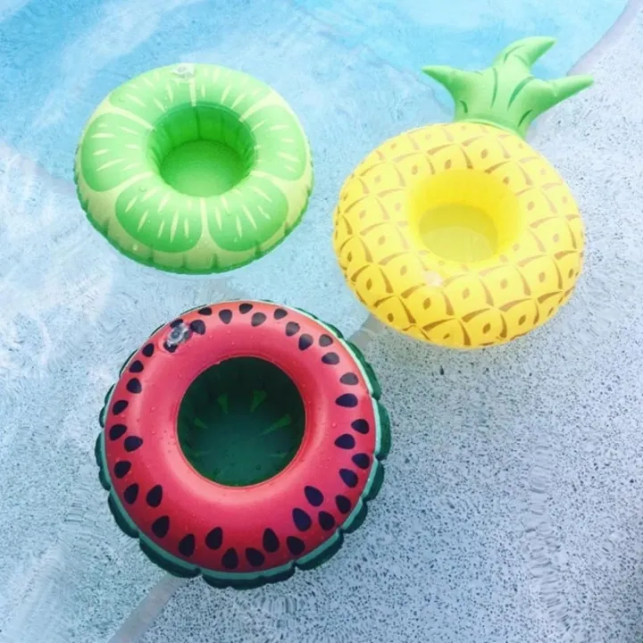 8 types Mini Summer Floating Cup Holder Pool Swim Ring Water Toys Party ...