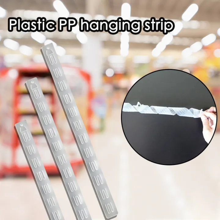 Plastic Hanging Strips Supermarket Food Hanging Strip Store Display ...