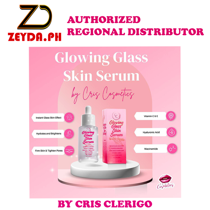 Glowing Glass Skin Serum (GGSS) 50ML by Cris Cosmetics Face Skincare by Cris Clerigo | Lazada PH
