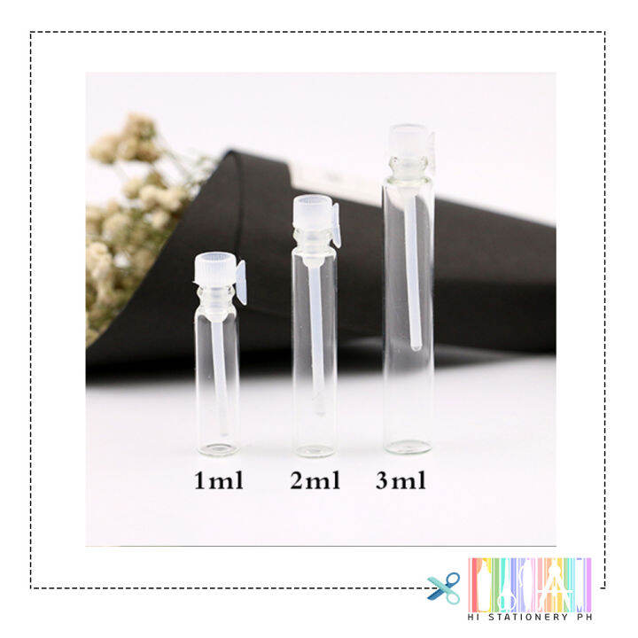 Empty Glass Vial Refillable Glass Sample Vial Containers | Lazada PH
