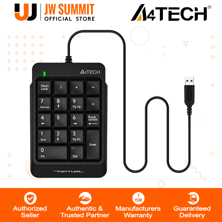 A4tech FK-13P Wired USB Numeric Keypad | Lazada PH