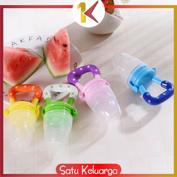 SK-C44-45 Empeng Dot Buah Anak Bayi Baby Fruit Feeder Rattle Teether ...