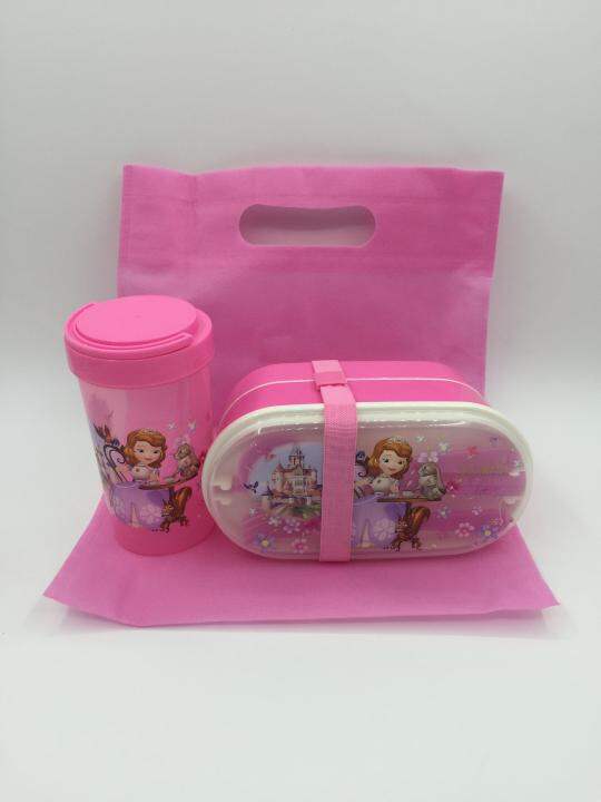 Cartoon character Lunch Box Set | Lazada PH