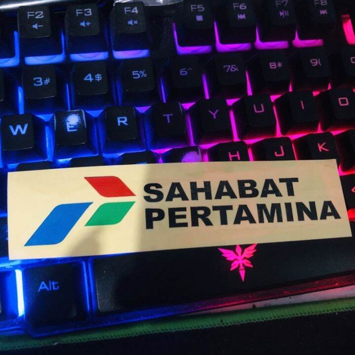 Stiker Viral Sticker SAHABAT PERTAMINA stiker cutting | Lazada Indonesia
