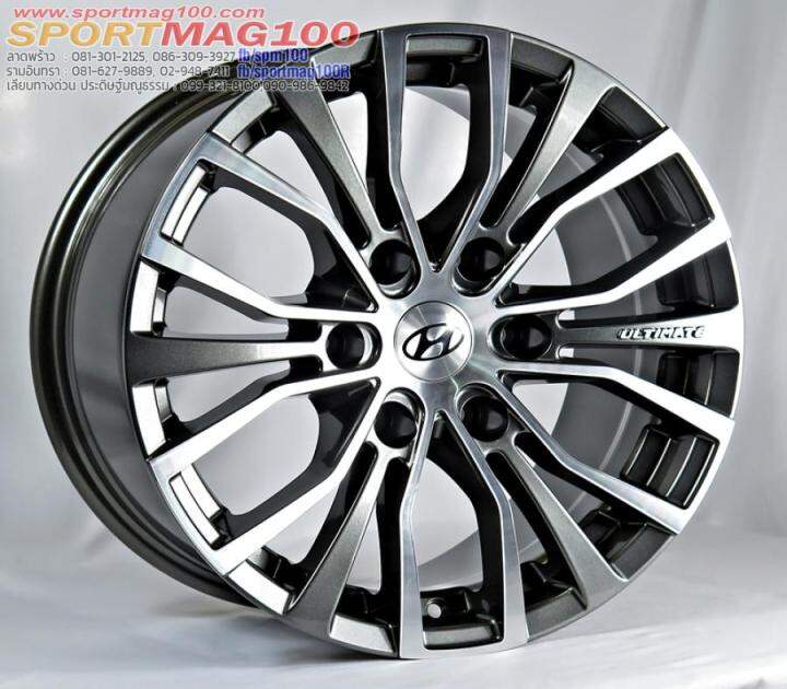 แม็กซ์ใหม่ SSW Ultimate S191 กันเมทาลิกหน้าเงา ขอบ 17 นิ้ว 6รู139 (4วง ...