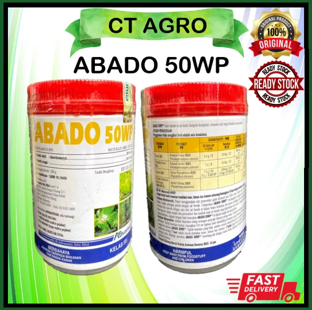ABADO 50WP 250g Racun Kulat Ready Stock Serbuk Bancuh Dimethomorph50 ...