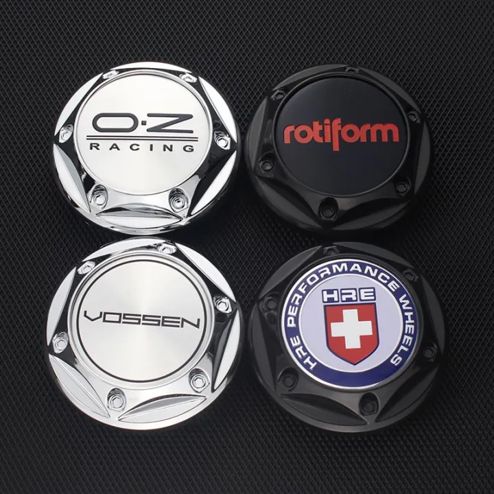 NEW 4pcs vossen center caps for rim 68mm OD/61.5mm ID rotiform wheels ...