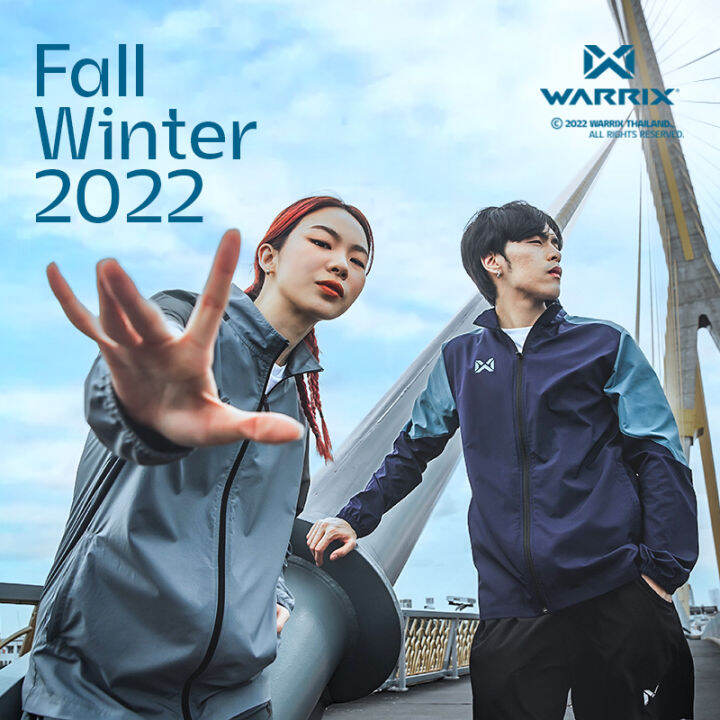 WARRIX เสื้อแจ็คเก็ตกันลม Herit Woven Jacket (WA-223JKACL36) | Lazada.co.th