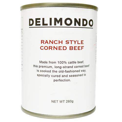 DELIMONDO Easy Open Can Ranch Style Corned Beef 260g | Lazada PH