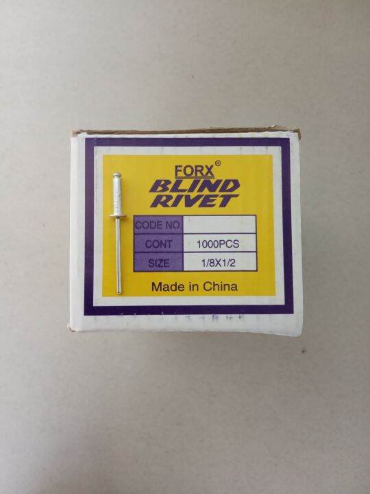 Original Blind Rivet 1/8' 'X 1/2'' | Lazada PH