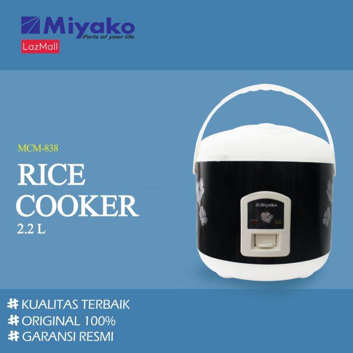 Miyako Rice Cooker 2.2 Liter - MCM-838 | Lazada Indonesia