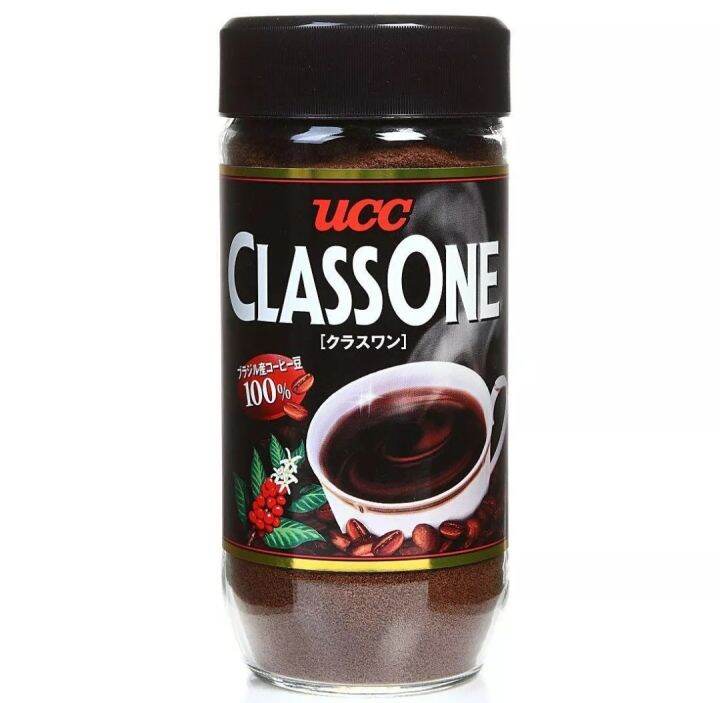 ยูซีซี คลาสวัน กาแฟ สำเร็จรูป เมล็ดกาแฟบราซิล 100% (UCC Class One ...