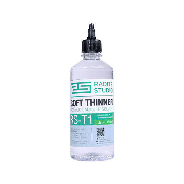Raditz Studio RS T1 Soft Thinner 450 ml (Thinner Series) RST1ST450 ...