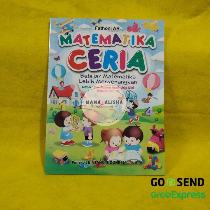 Buku Matematika Ceria Belajar Matematika Lebih Menyenangkan untuk Anak PAUD dan TK | Lazada ...