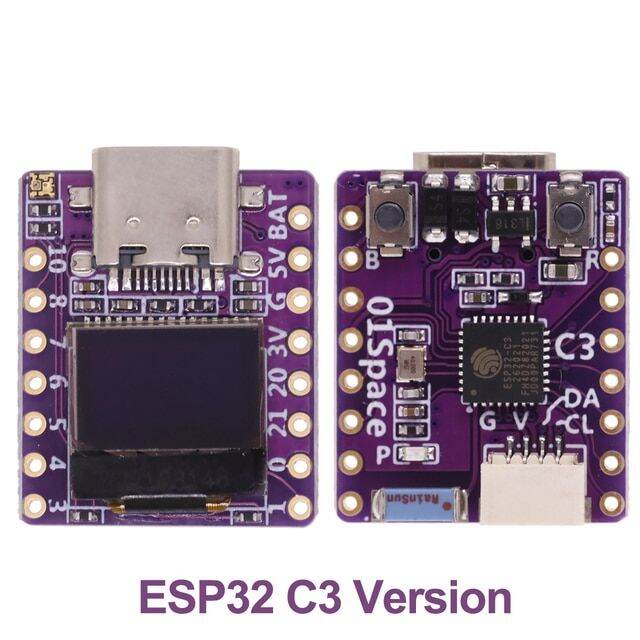 บอร์ดพัฒนา C3 Esp32ราสเบอร์รี่ Pi Pico พร้อมไวไฟบลูทูธ0.42นิ้วรองรับ ...