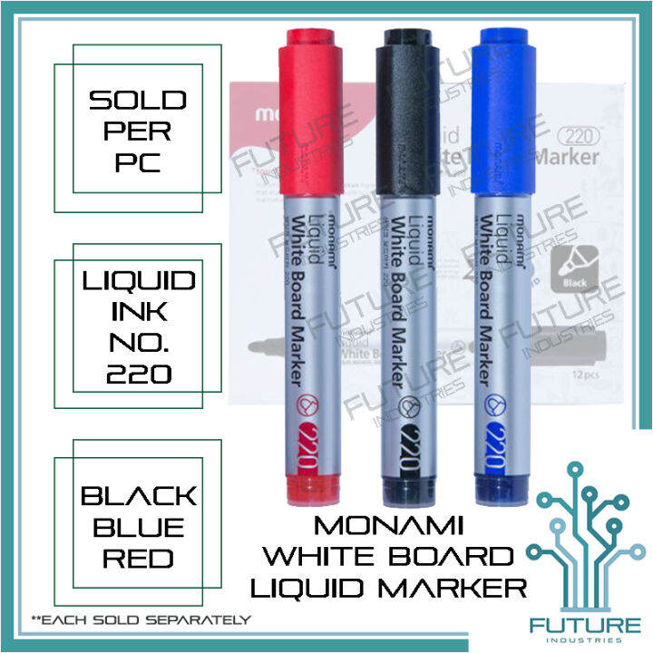 Whiteboard Marker Monami Brand Bullet Type Liquid Marker Whiteboard Pen Pigmented Ink Whyteboard ...