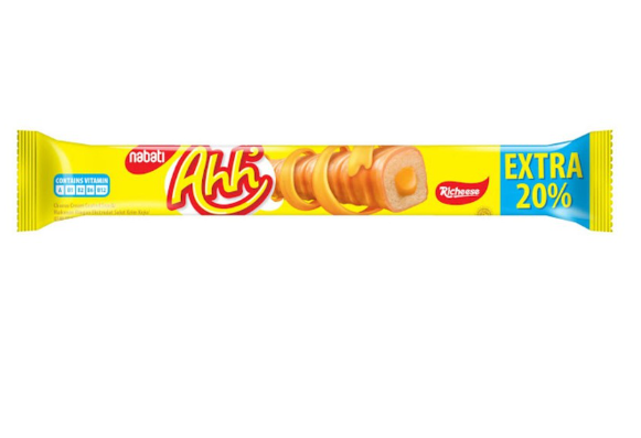 Nabati Richeese Ahh Triple Cheese Extra 20% 13.5gm x 10's X 5 packs | Lazada