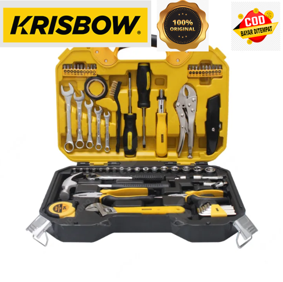 Krisbow Set 66 Pcs Perkakas Mekanik | Lazada Indonesia