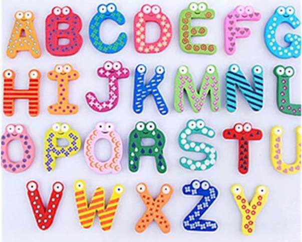 MAINAN BENTUK HURUF ABC ALFABET / ALPABET MAGNET UNTUK KULKAS DAN ...