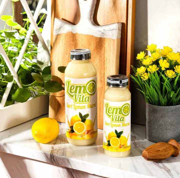 Lemovita Sari Lemon Jus Lemon Murni 100% Jus Alami 250ml Untuk ...