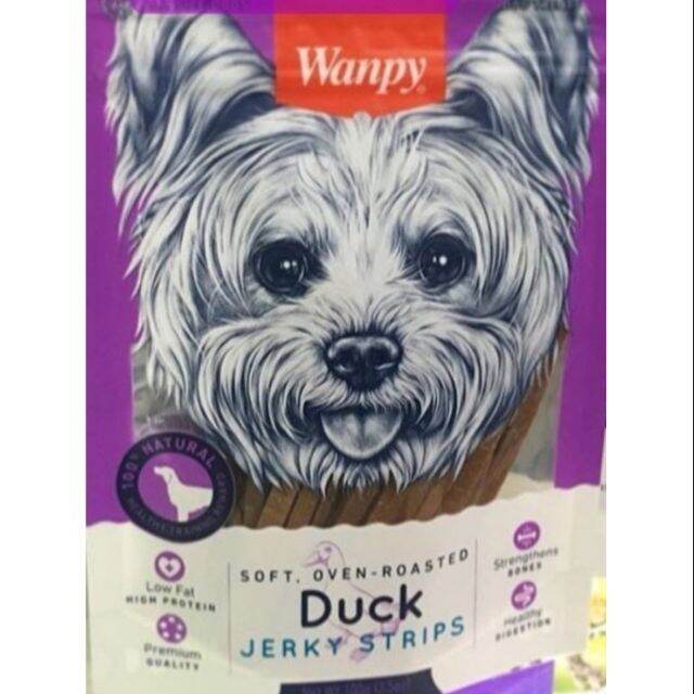 Wanpy Soft, Oven-Roasted Duck Jerky Strips | Lazada