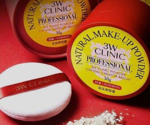 3W CLINIC NATURAL MAKEUP POWDER | Lazada PH